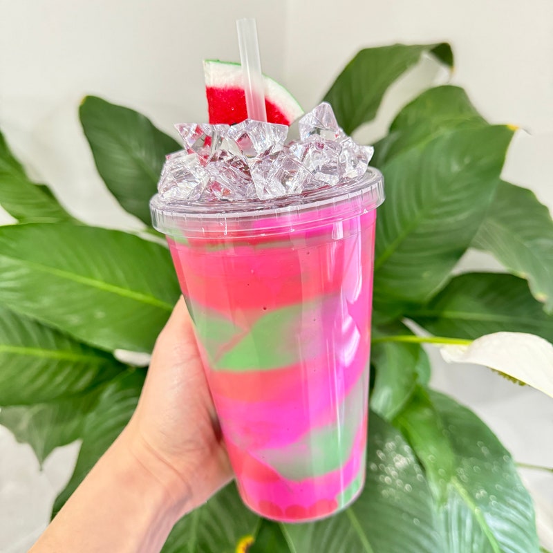 Plastic Milkshake Tumbler - Etsy