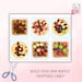 Build Your Own Waffle Preschool Printable, Make a Waffle Preschool ...