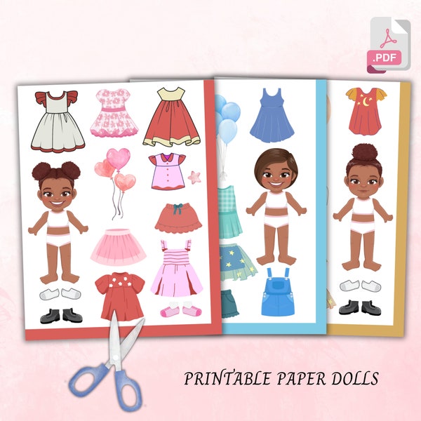 Hanging Paper Dolls - Etsy