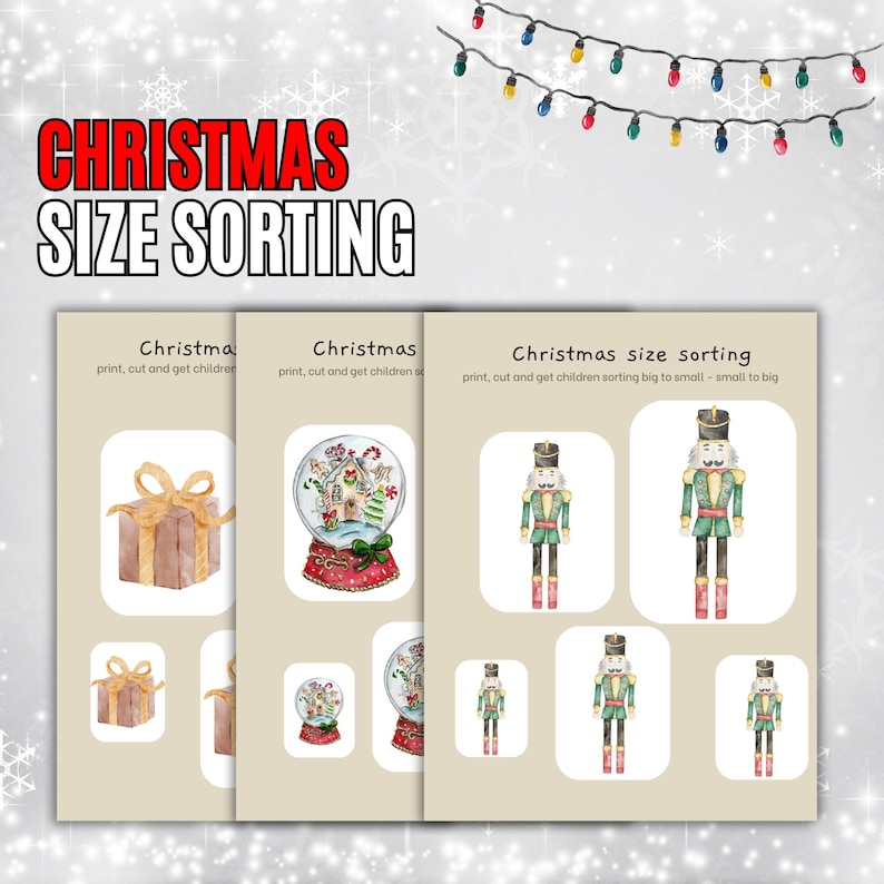 Printable Christmas Activity Bundle, Kid's Activities, Christmas ...