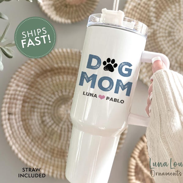Dog Mom Tumbler - Etsy