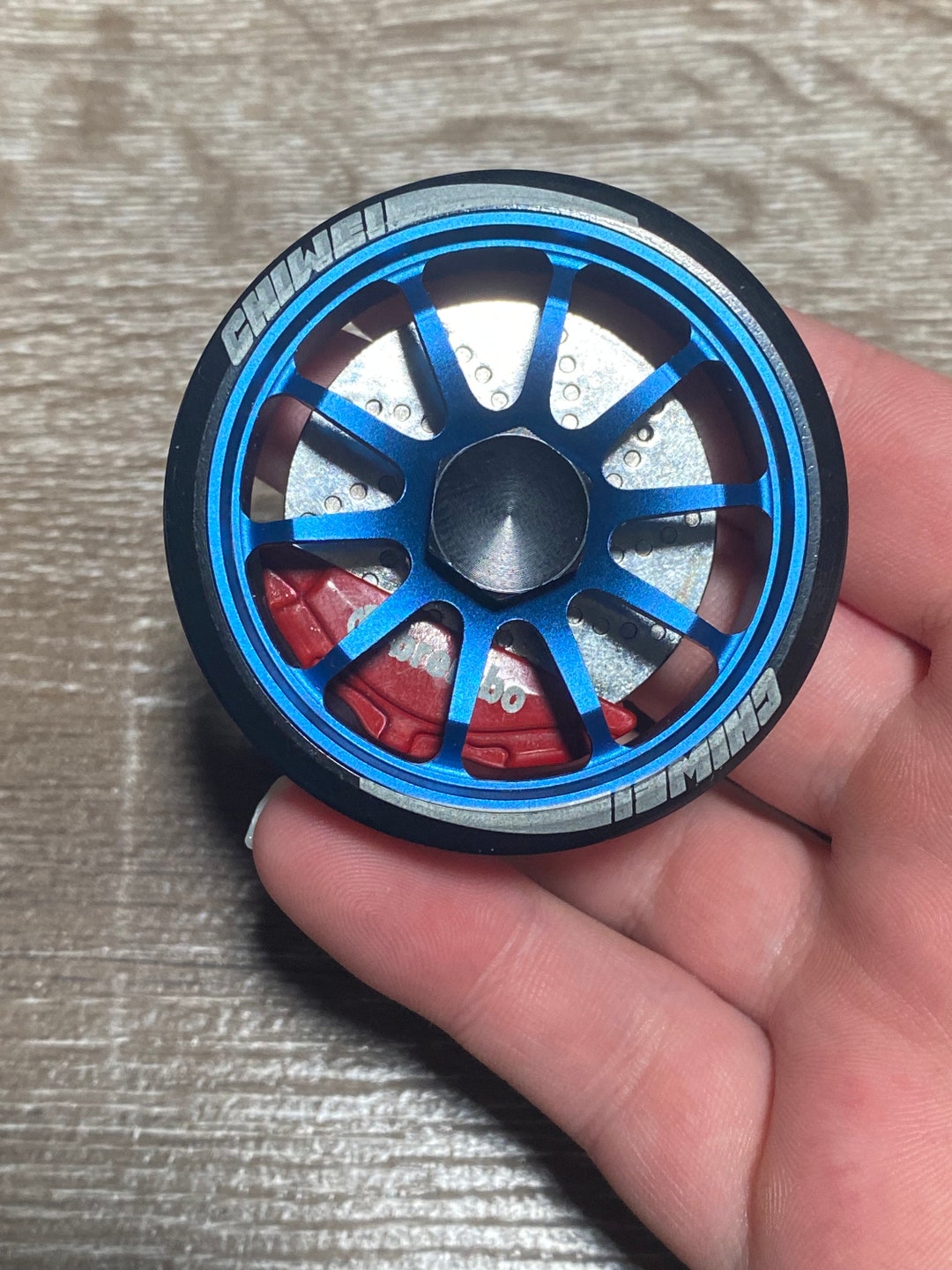 Metal Tyre Fidget Spinner Tyre Spinner and Break Pad - Etsy