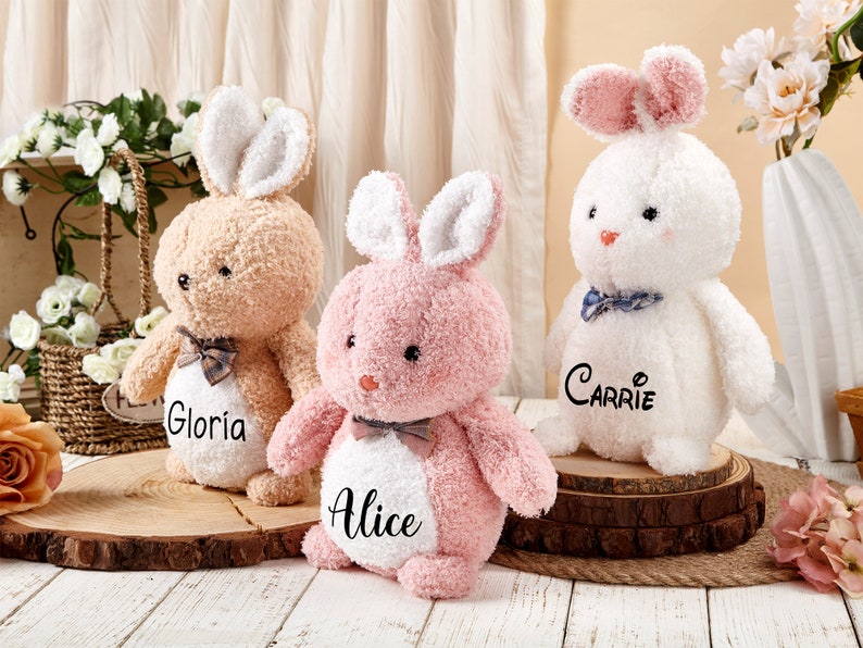Jouet personnalisé de peluche de lapin de lapin jouet - Etsy France