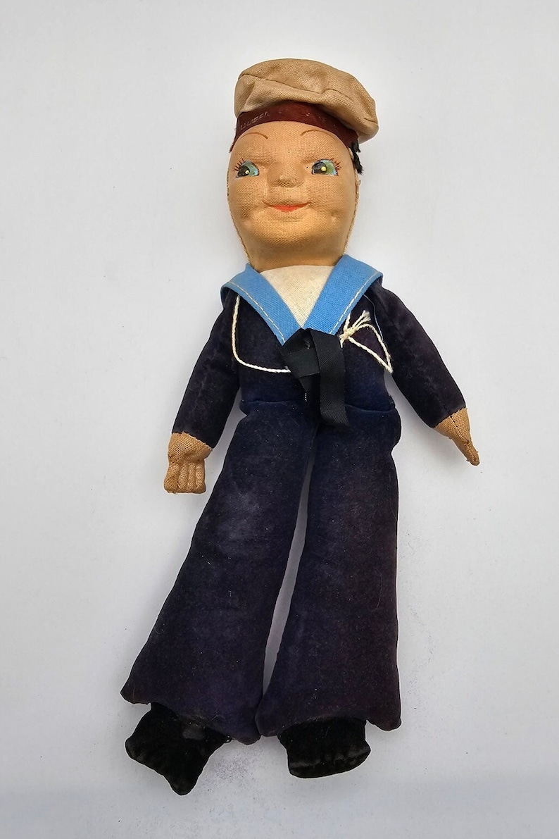Vintage Norah Wellings Queen Elizabeth 2 Sailor Doll - Etsy