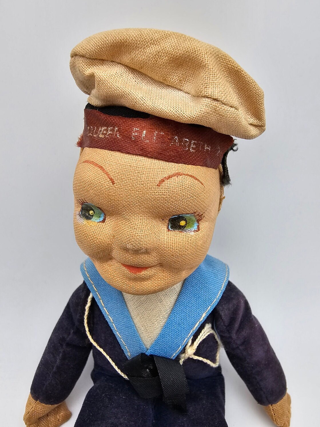 Vintage Norah Wellings Queen Elizabeth 2 Sailor Doll - Etsy