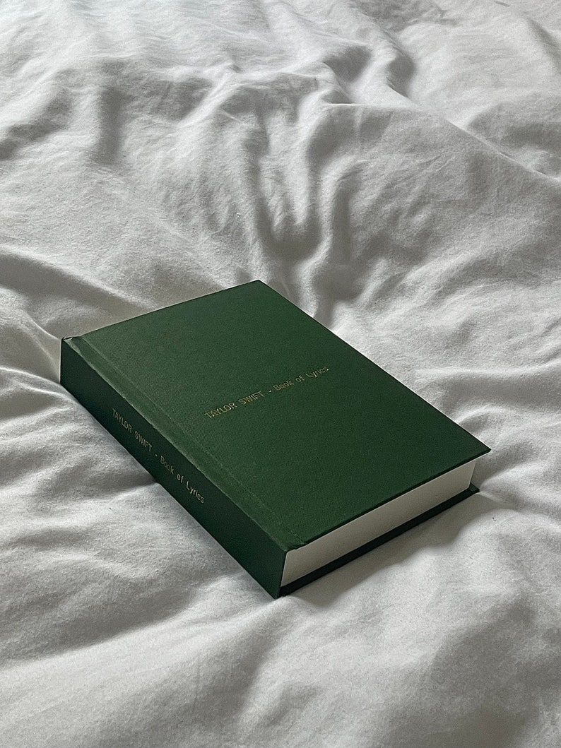 PREORDER TTPD Album Added Tay Tay Book of Lyrics Pop Music Book Home ...