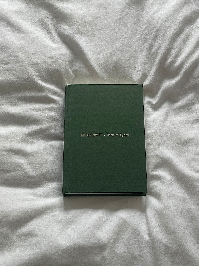 PREORDER TTPD Album Added Tay Tay Book of Lyrics Pop Music Book Home ...