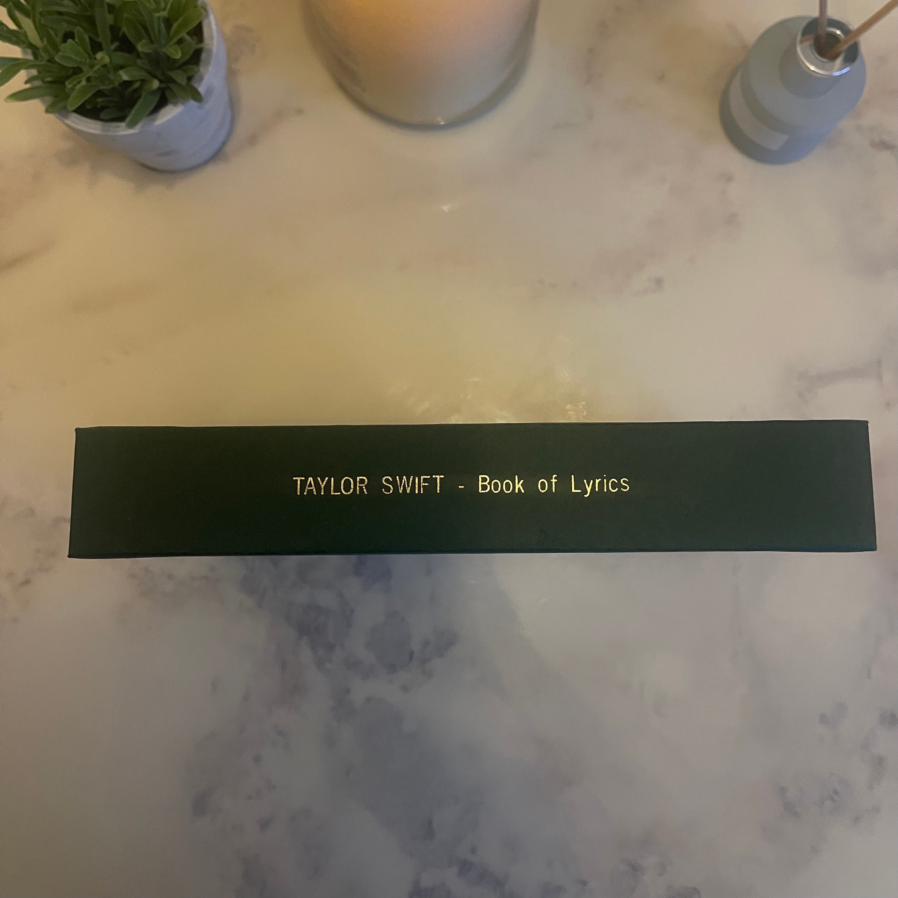 PREORDER TTPD Album Added Tay Tay Book of Lyrics Pop Music Book Home ...