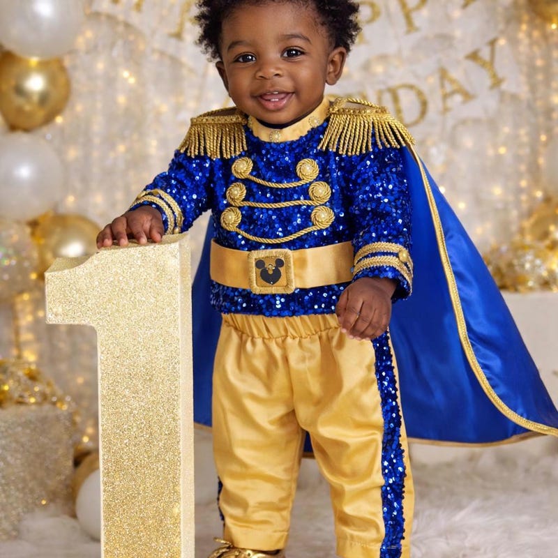 Mickey Prince Outfit Boys - Etsy