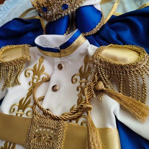 Royal Prince Costume for Boys, Baptism Outfit, First Birthday King ...