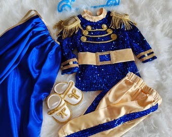 Baby Boy Prince Costume Mickey Mouse Prince Costume Personalized Baby ...