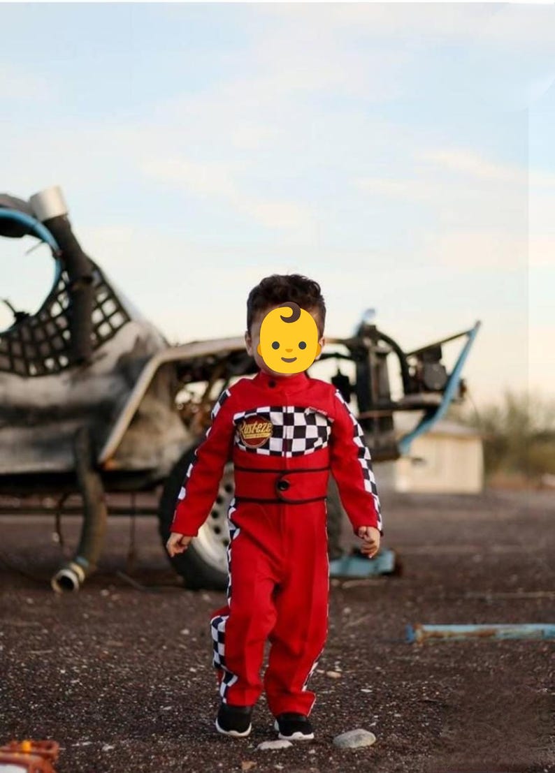 Racing Suit - Kids Race Car Jumpsuit - Kids Formula 1 Costume - Racing ...