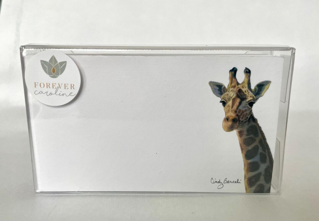 Giraffe "love Notes" Pack of 60 Tiny Cards | for Lunch Box Notes, Gift ...