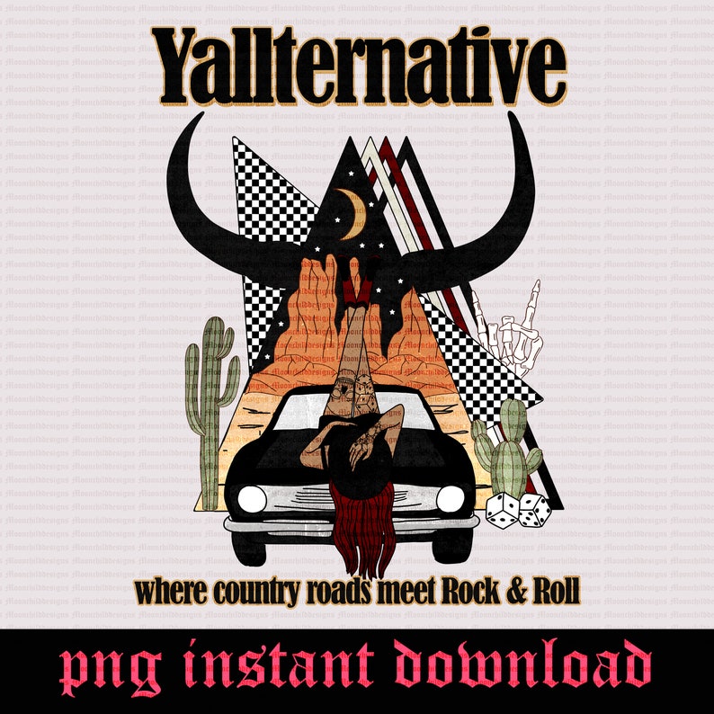 Yallternative Png Rock and Roll Desert Western Design Yallternative ...