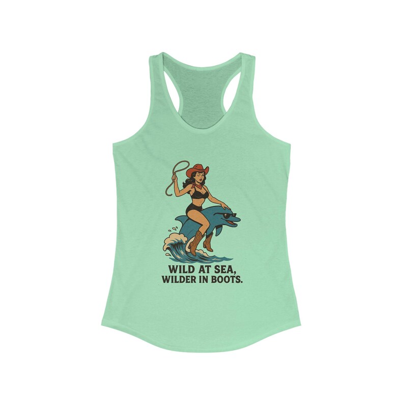 Cowgirl Riding Dolphin PNG: Summer Beach Graphic (digital Download) - Etsy