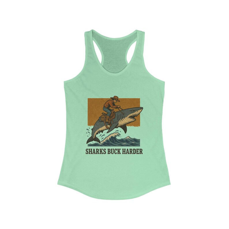 Cowboy Riding Shark PNG Graphic, Western Summer Design (digital ...