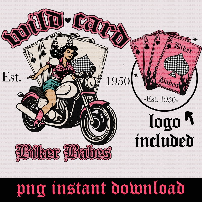 Motorcycle Baddie - Etsy