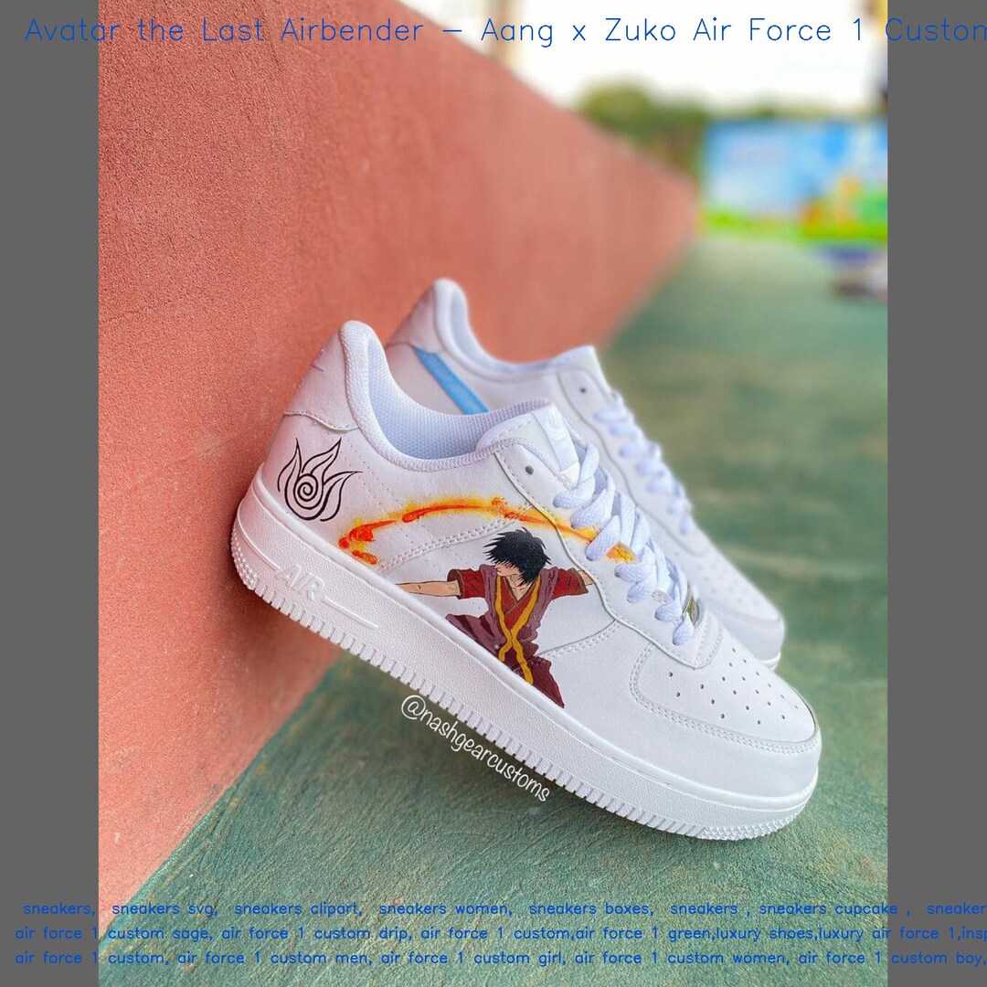 Snkavatar the Last Airbender Aang X Zuko AF1 Custom Shoes - Etsy