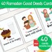 Ramadan Good Deeds Cards, Ramadan Islamic Games, Ramadan Tracker Kids ...