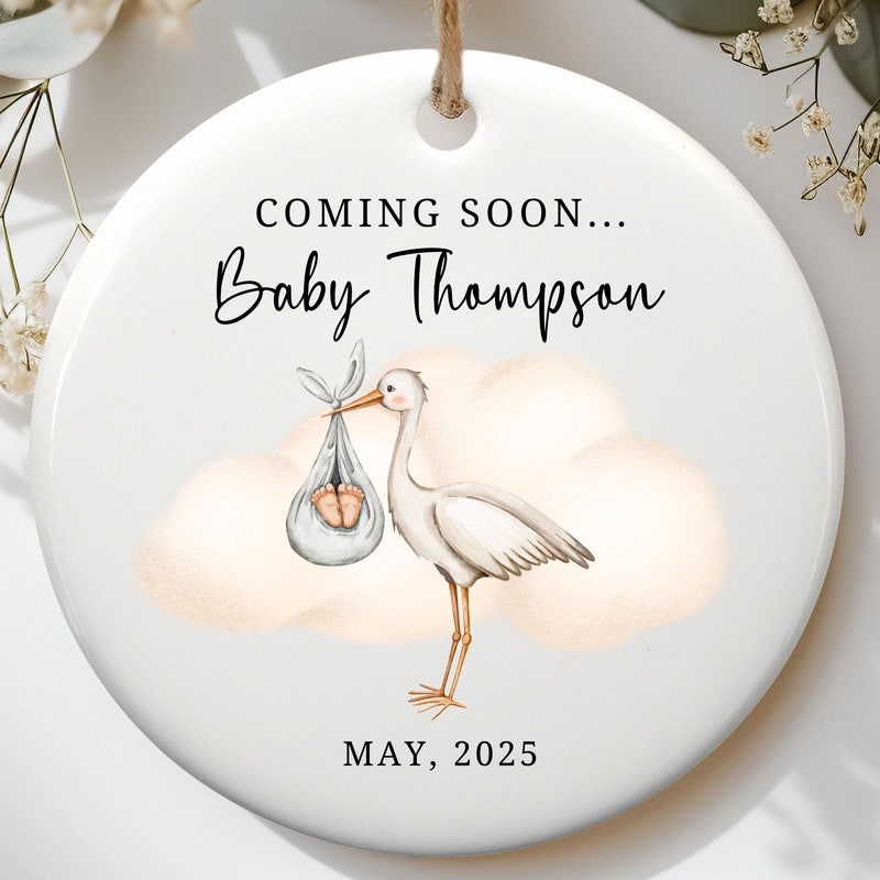 Expecting Ornament - Etsy