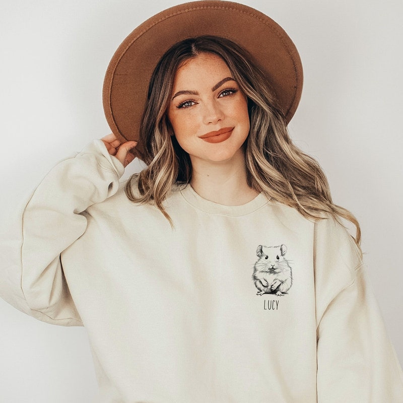 Custom Hamster Hoodie - Etsy