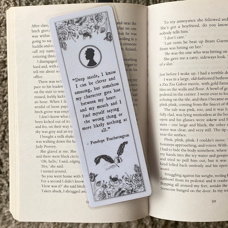 Penelope Featherington Bridgerton Bookmark Netflix Season 3 I Bookish ...