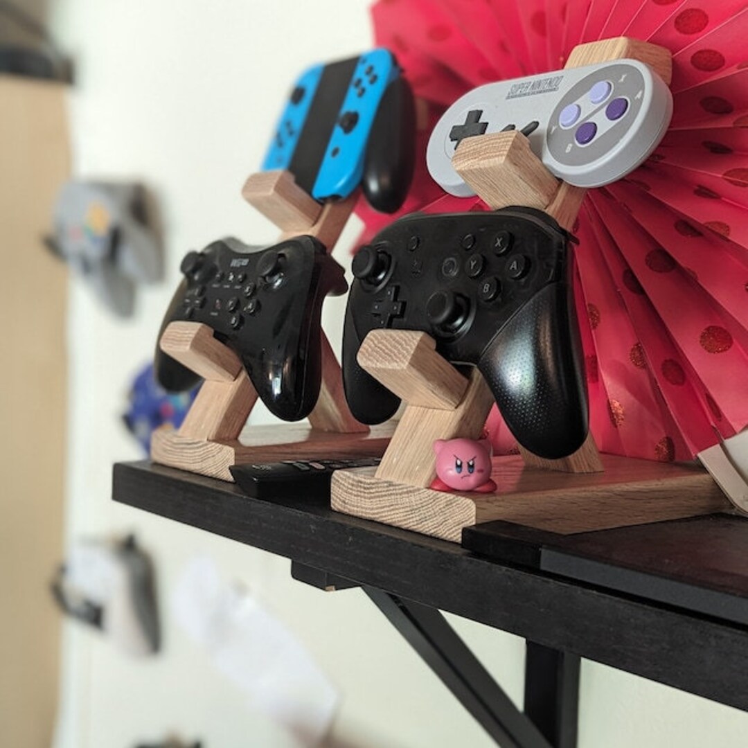Wooden Controller Stand - Etsy