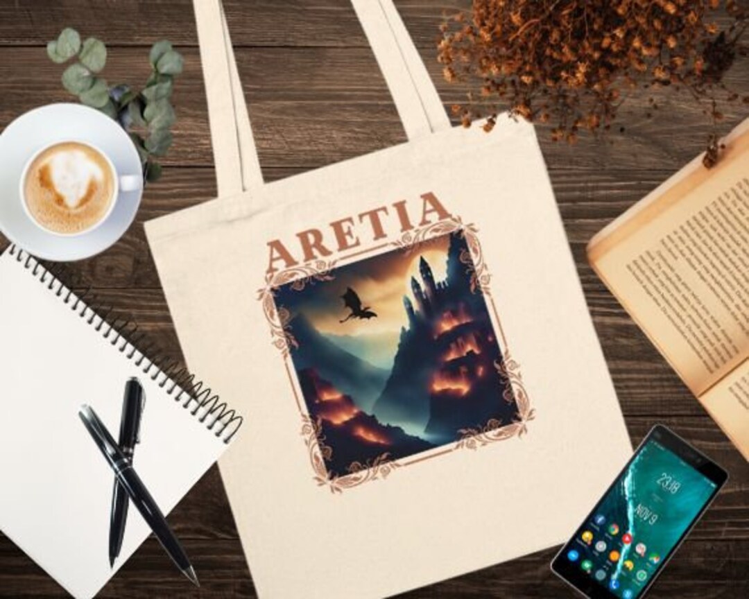 Bag Inspired by Fourth Wing/ Iron Flame, Aretia Bag - Etsy