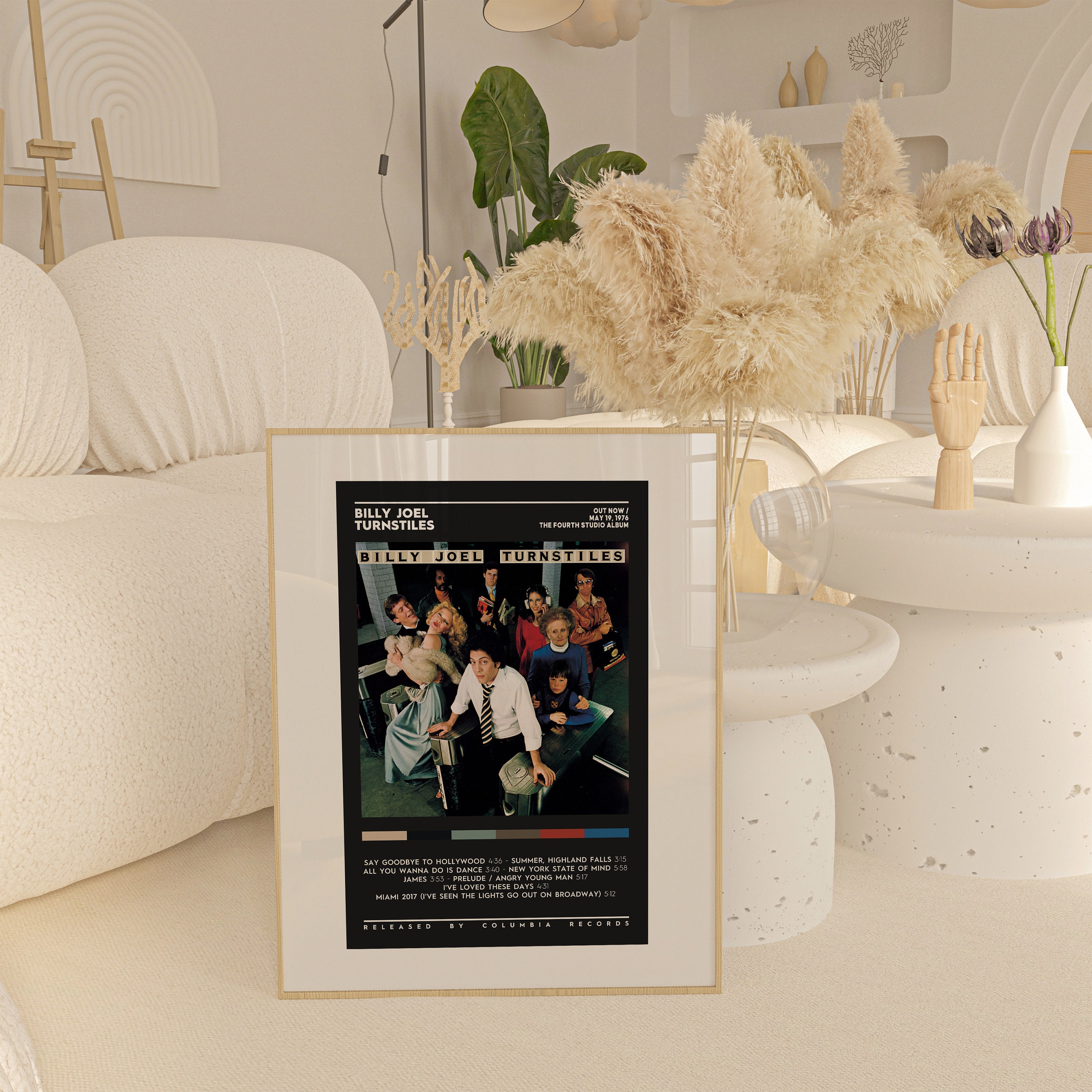 Billy Joel Turnstiles Album Poster / Album Cover Poster / - Etsy