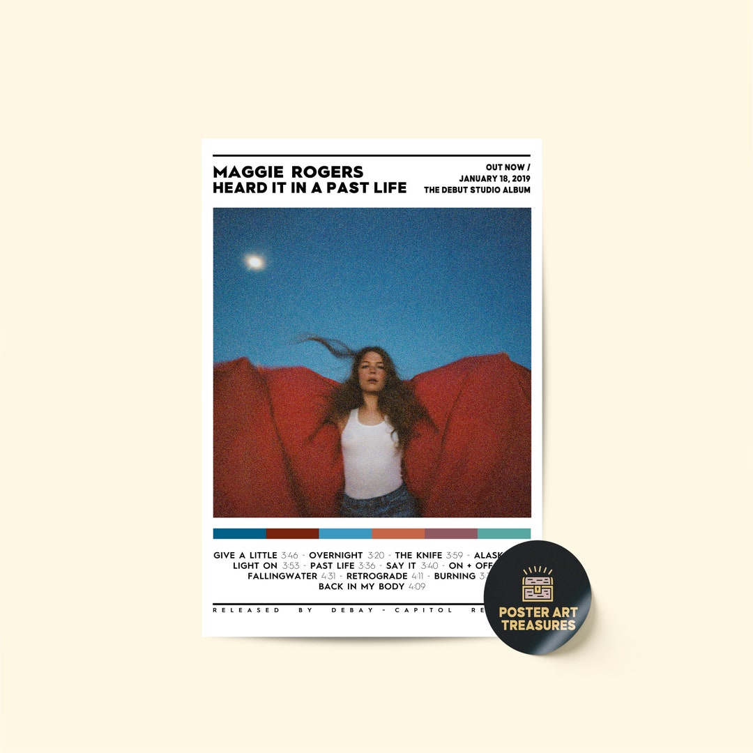 Maggie Rogers Heard It in a Past Life Album Cover Poster - Etsy