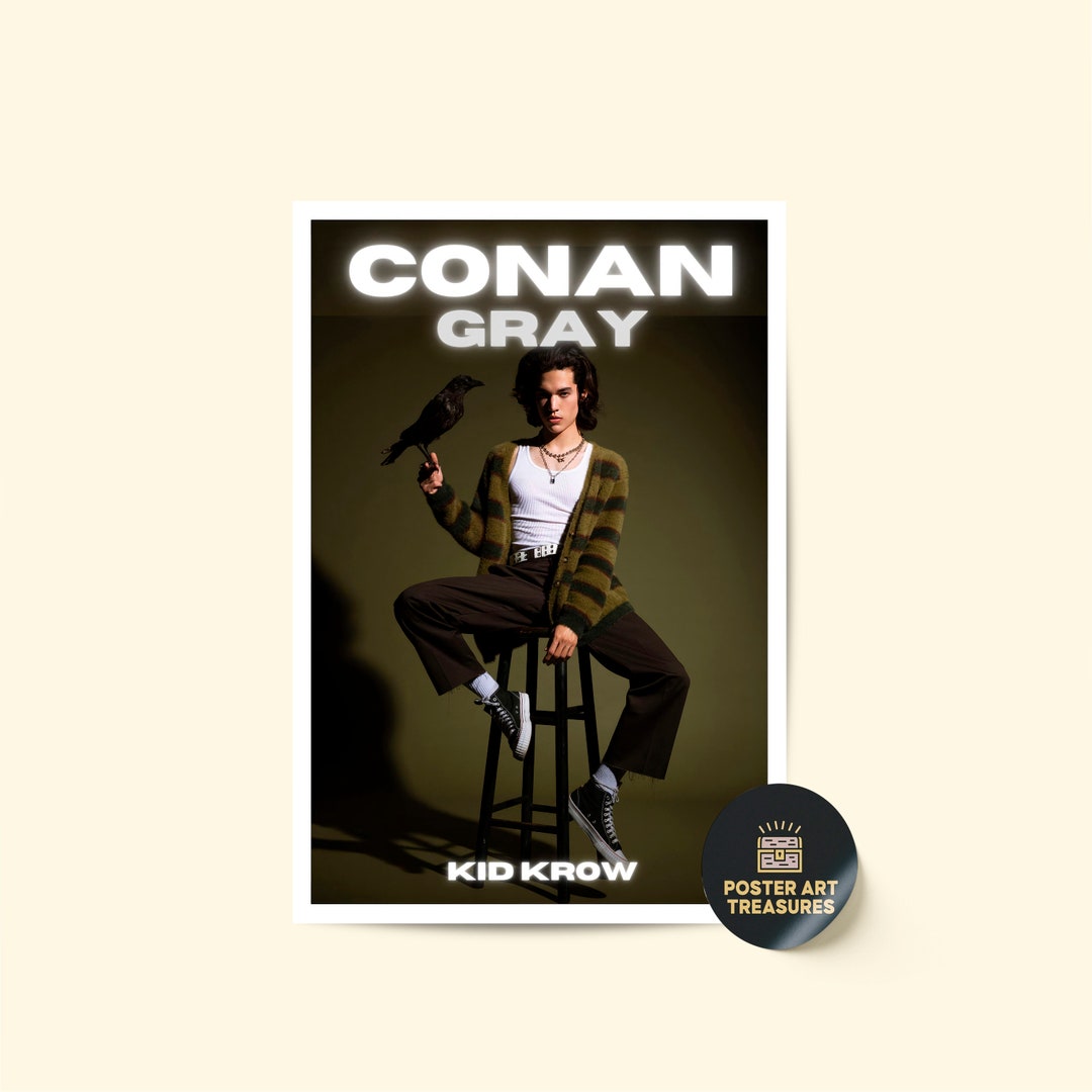 Conan Gray Kid Krow Album Poster / Room Decor / Music Decor - Etsy UK