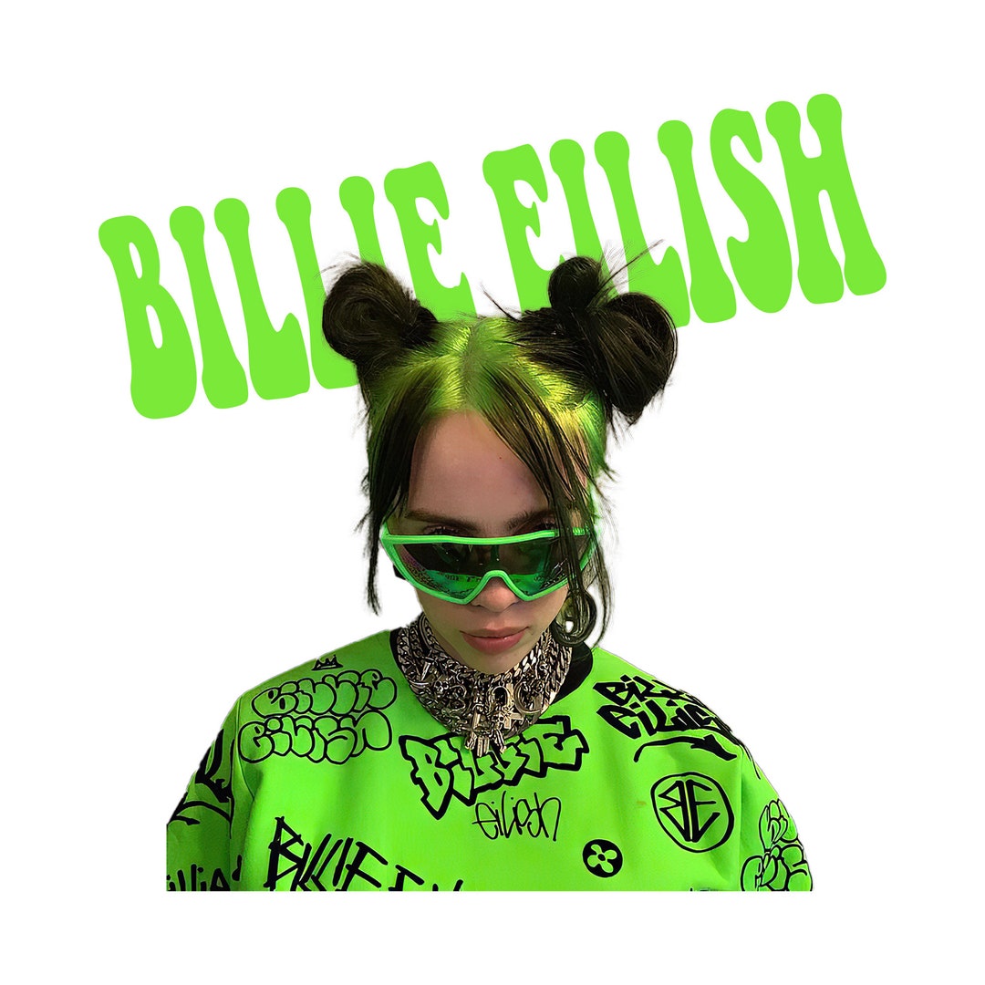 Billie Eilish PNG Digital Png Eilish Merch Billie File - Etsy Canada