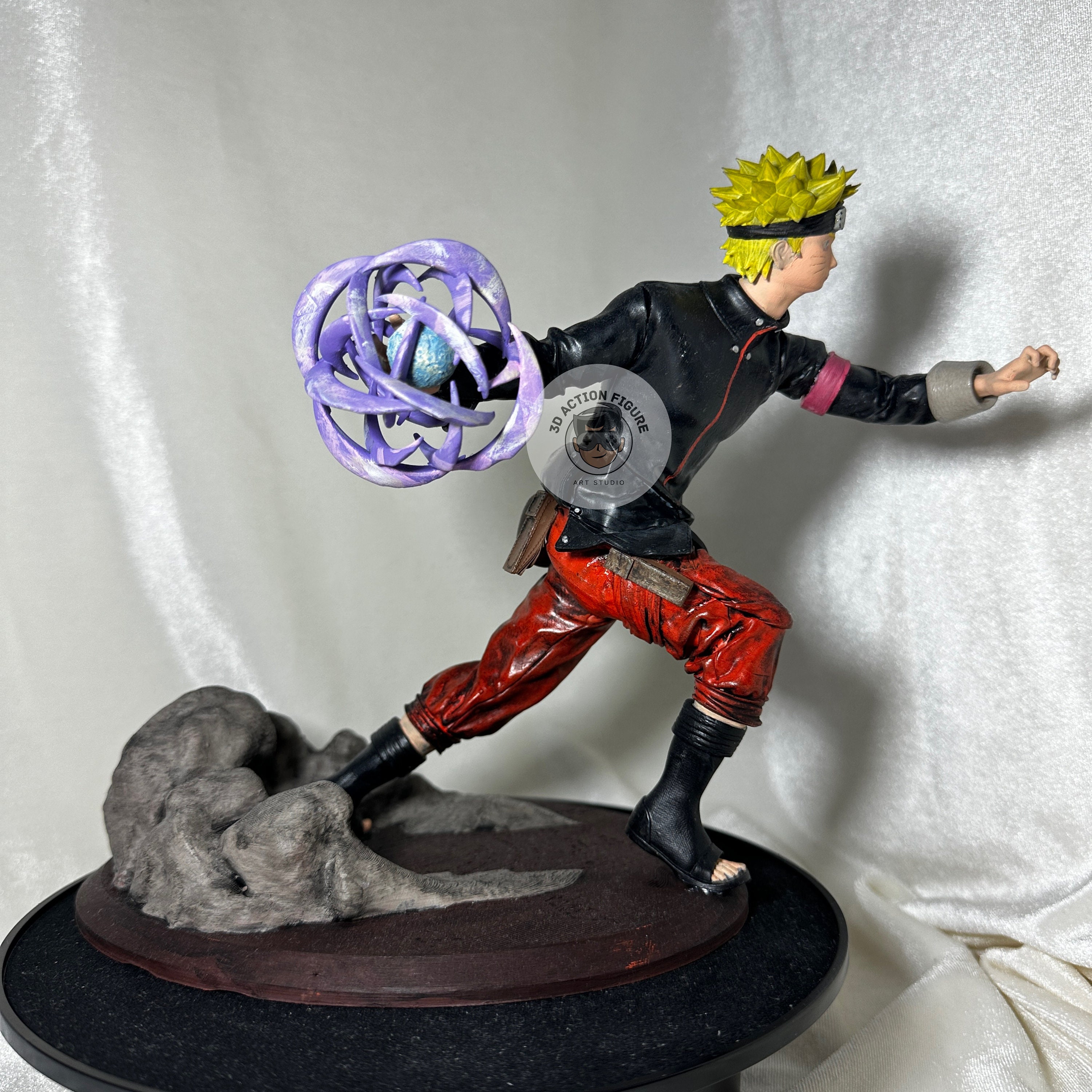 Naruto Sun and Moon 3D Printed Figures Custom Action - Etsy Canada