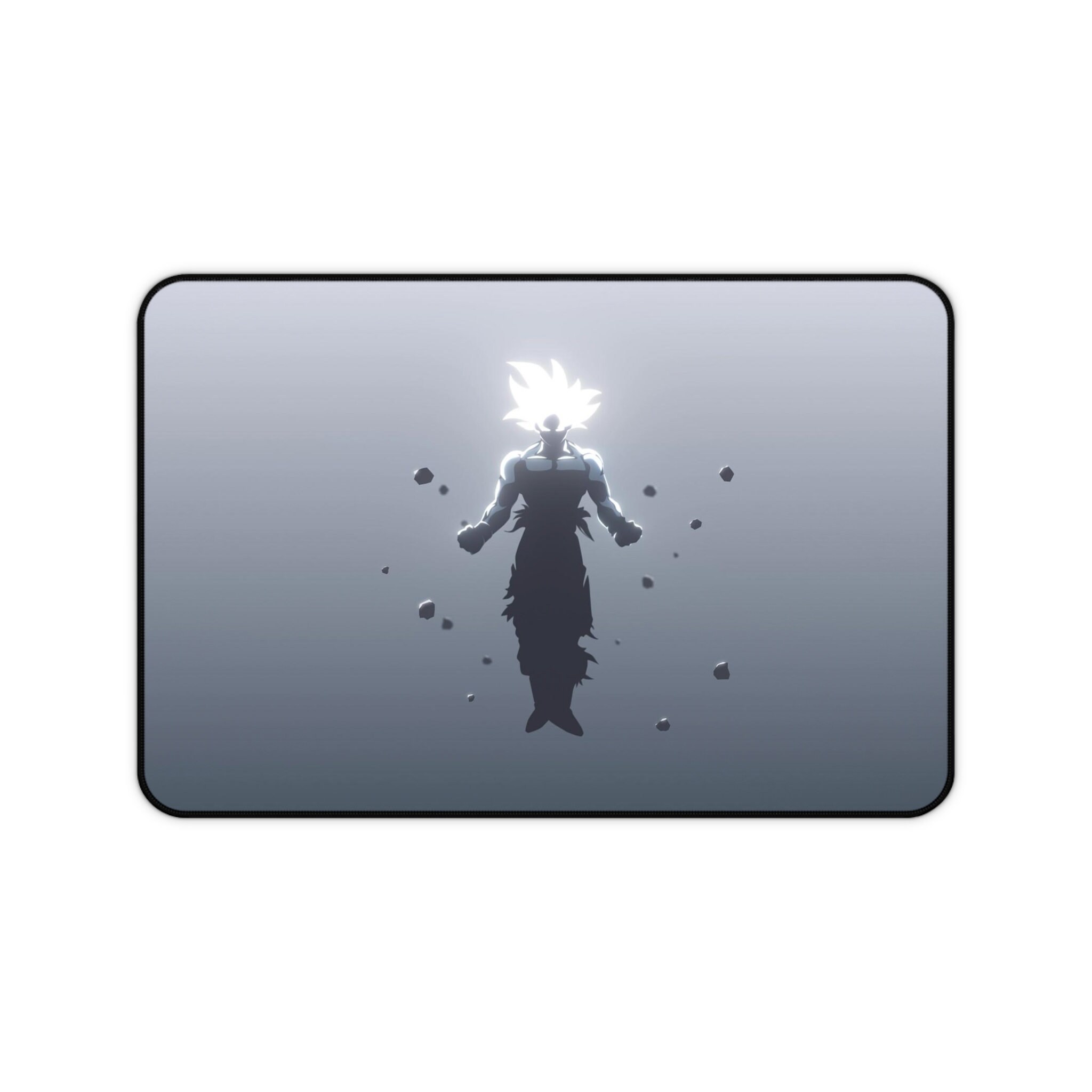 Goku Ultra Instinct Minimalist Desk Mat Dragon Ball Mousepad - Etsy