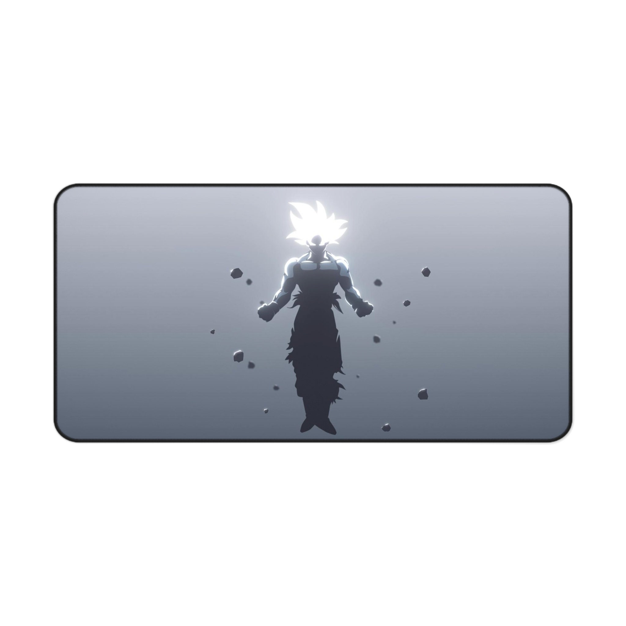 Goku Ultra Instinct Minimalist Desk Mat Dragon Ball Mousepad - Etsy