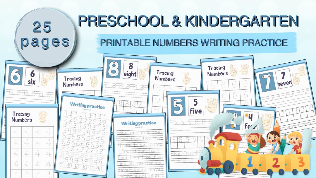 Number Tracing Worksheets, Traceable Numbers, Preschool Worksheets, 0 ...
