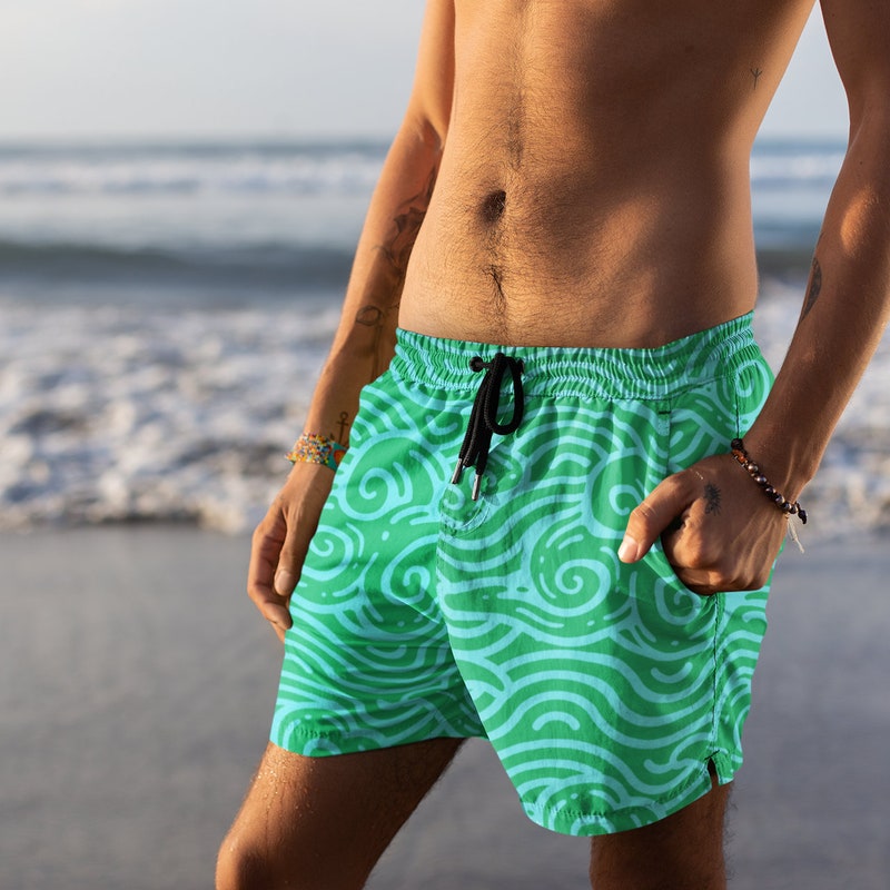Mens Swim Trunks Pattern - Etsy