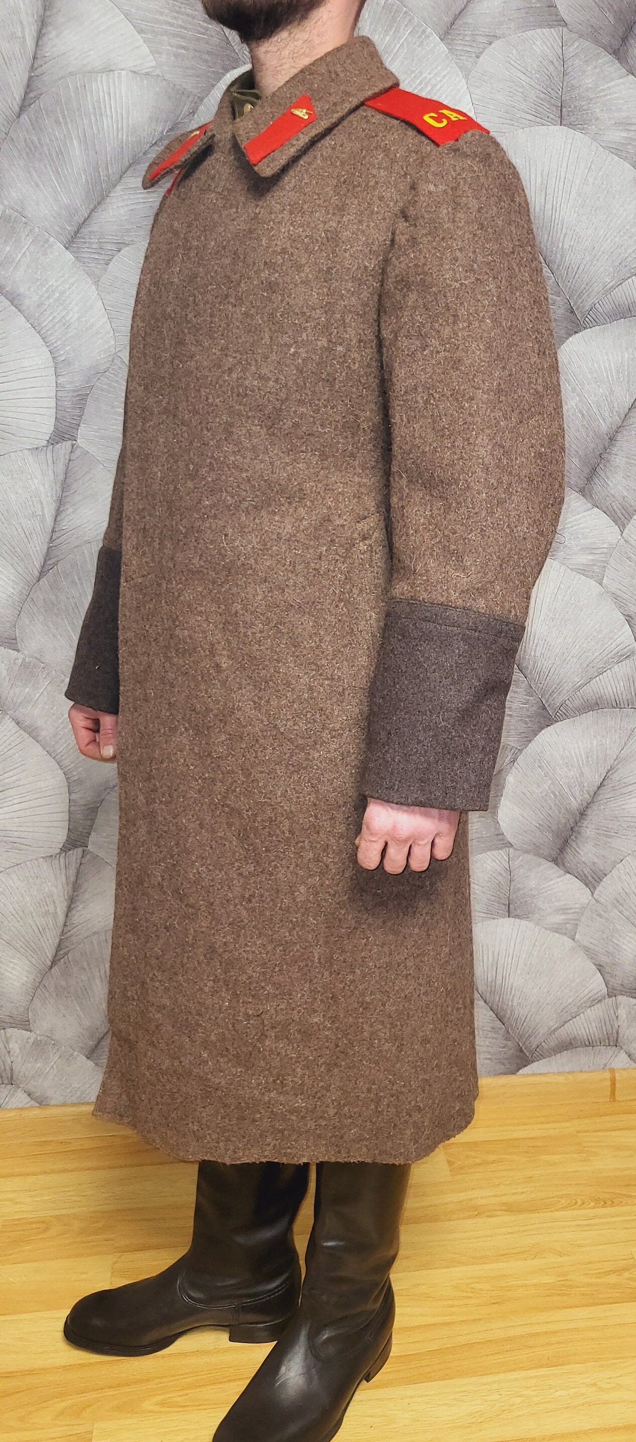 Military Soldier's Woolen Coat USSR Army - Etsy