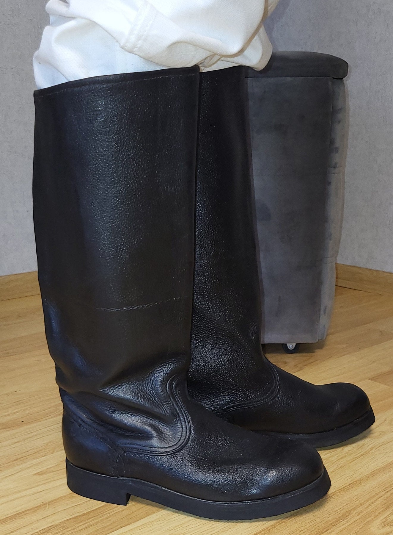 Military Leather Yuft Boots Micropore Sole USSR Army - Etsy