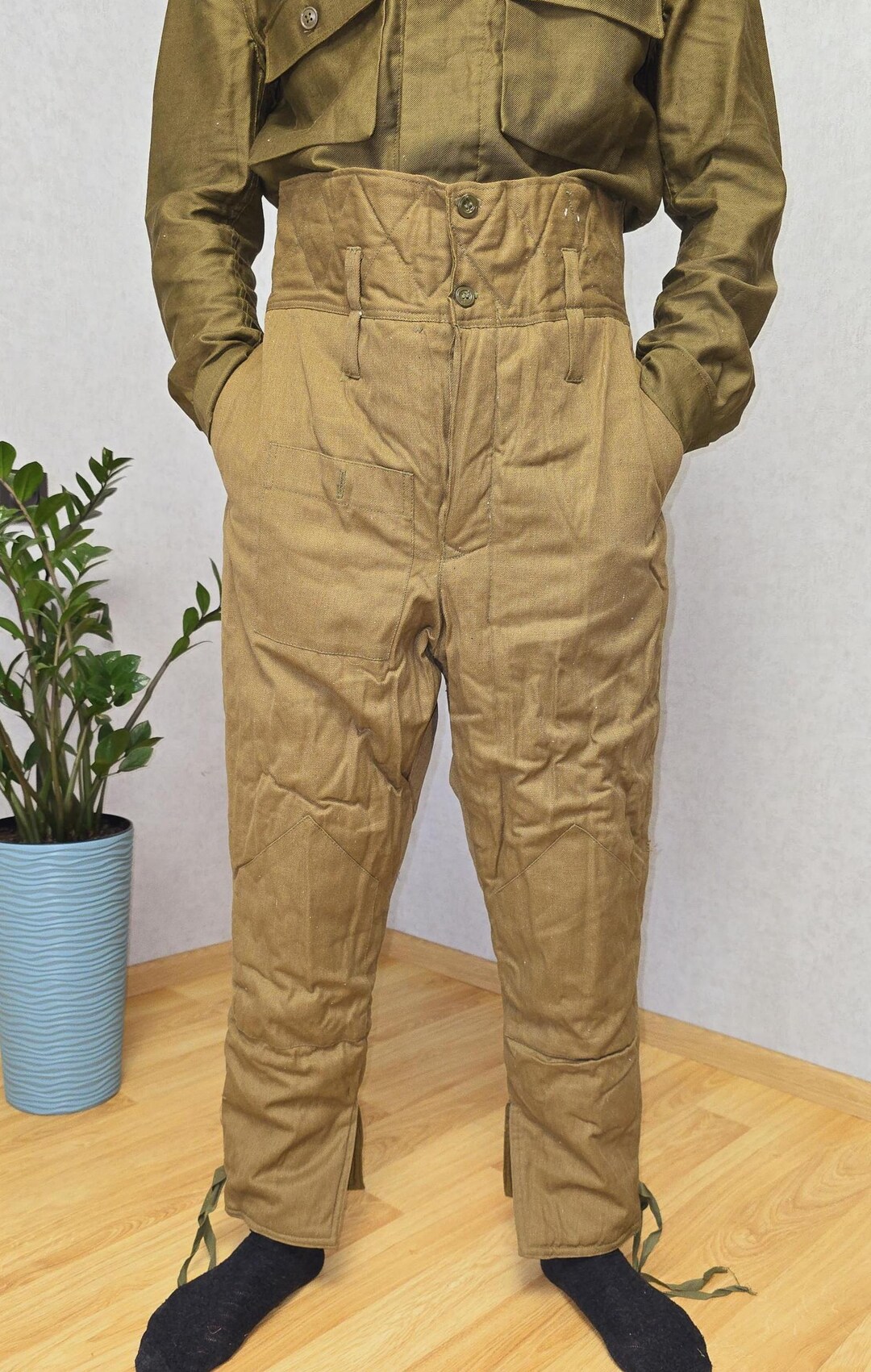 Winter Military Pants Red Army USSR - Etsy
