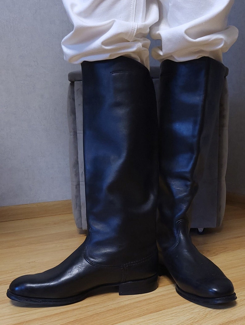 Military Chrome Boots Made Genuine Leather USSR - Etsy Canada