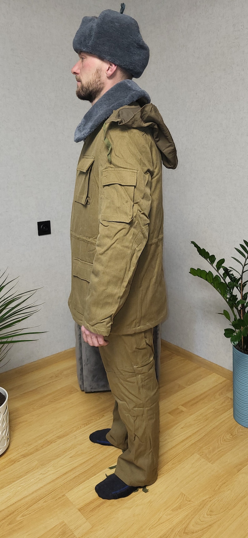 Winter Military Uniform AFGHANKA Hat With Ear Flaps Army USSR - Etsy