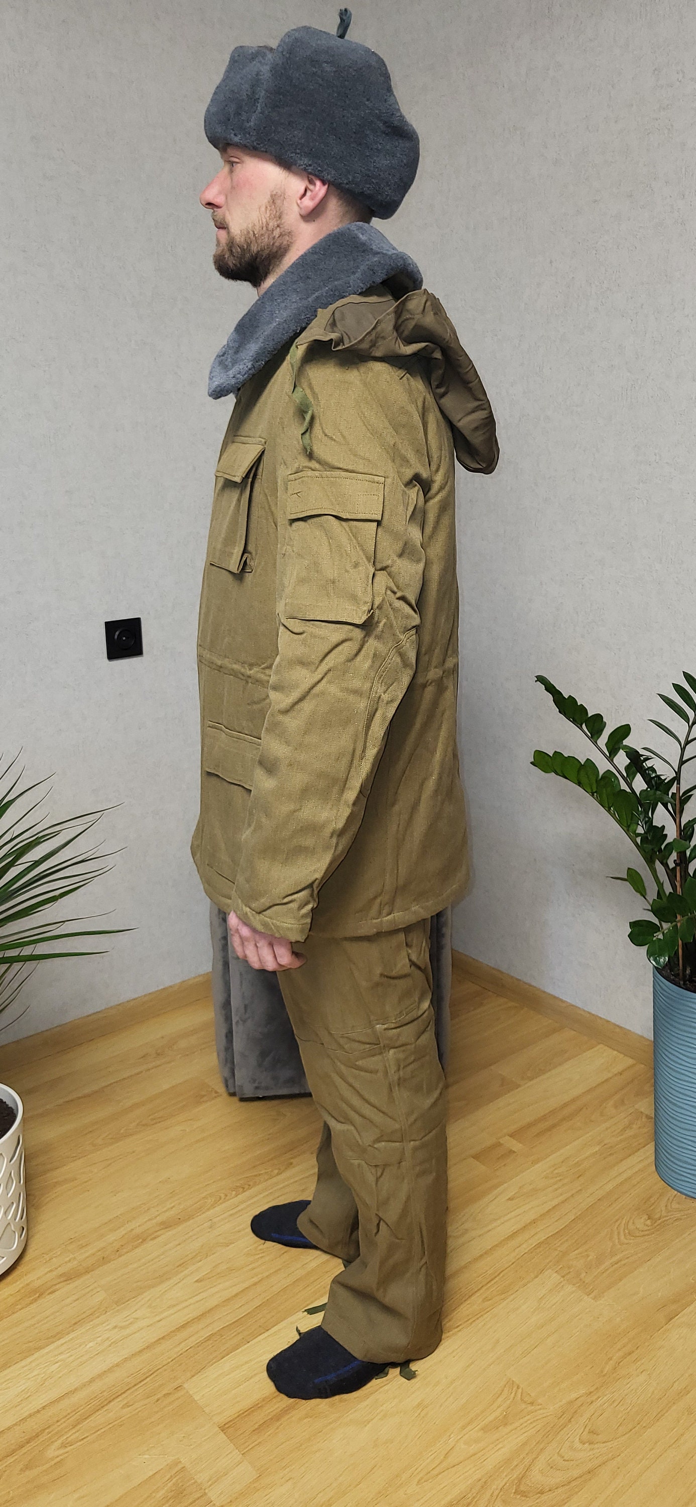 Winter Military Uniform AFGHANKA Hat With Ear Flaps Army USSR - Etsy