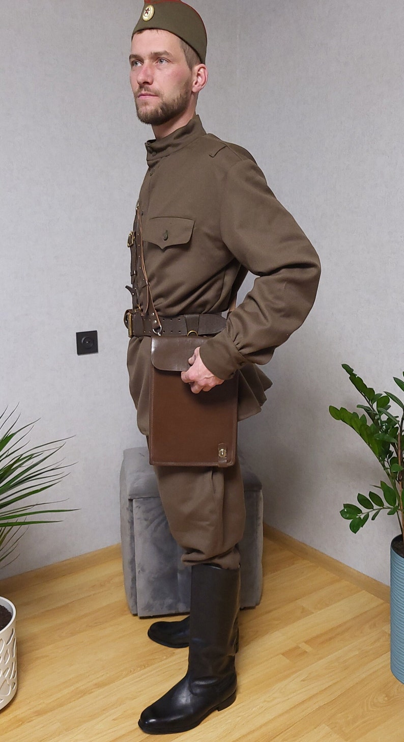 Ww2 Red Army Uniform With Ussr Accessories Etsy