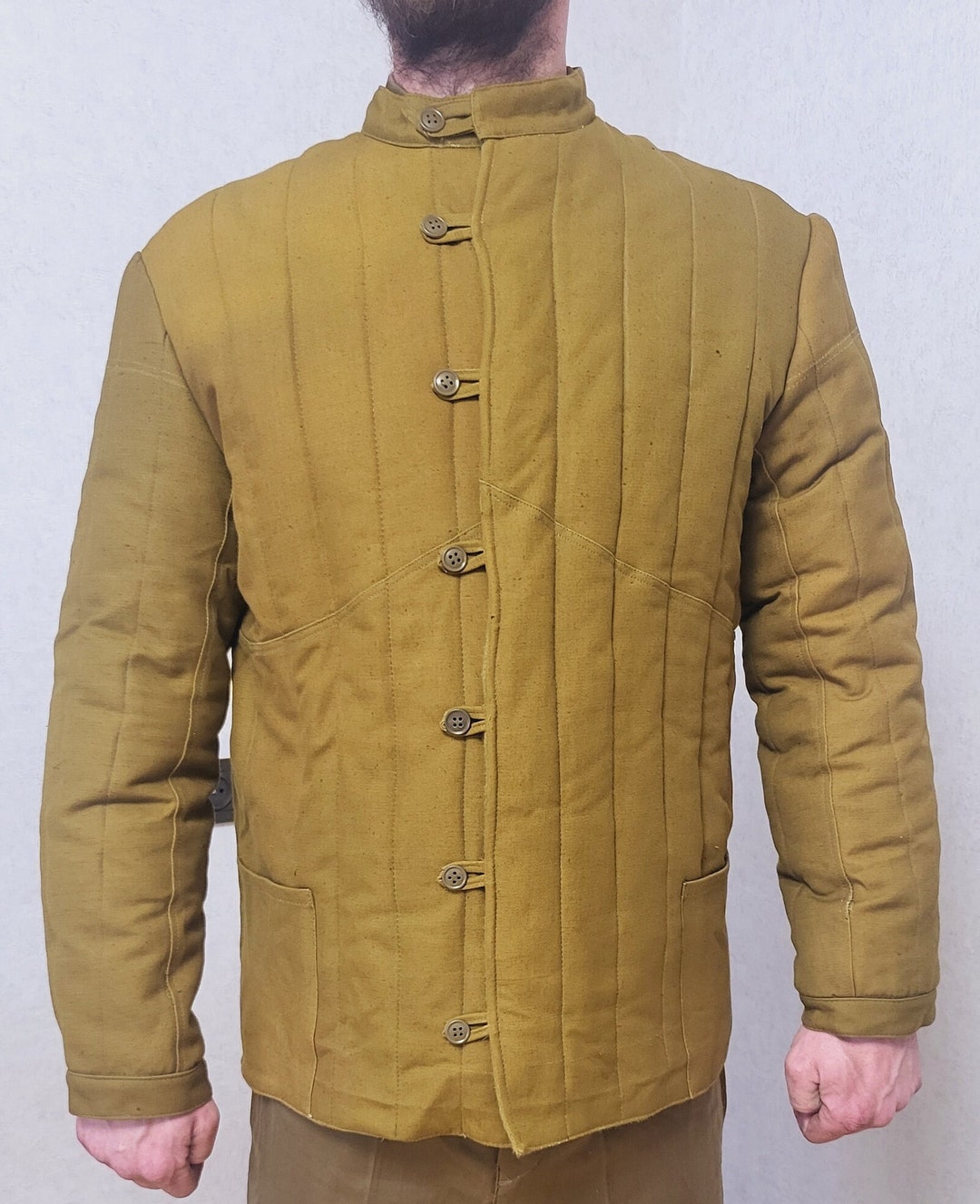 WW2 Military USSR Quilted Winter Jacket TELOGREYKA USSR - Etsy