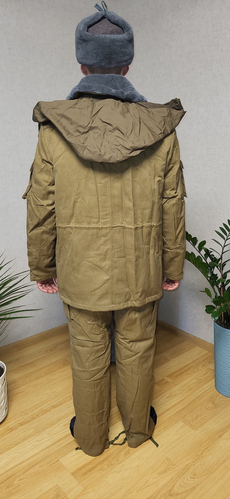 Winter Military Uniform AFGHANKA Hat With Ear Flaps Army USSR - Etsy