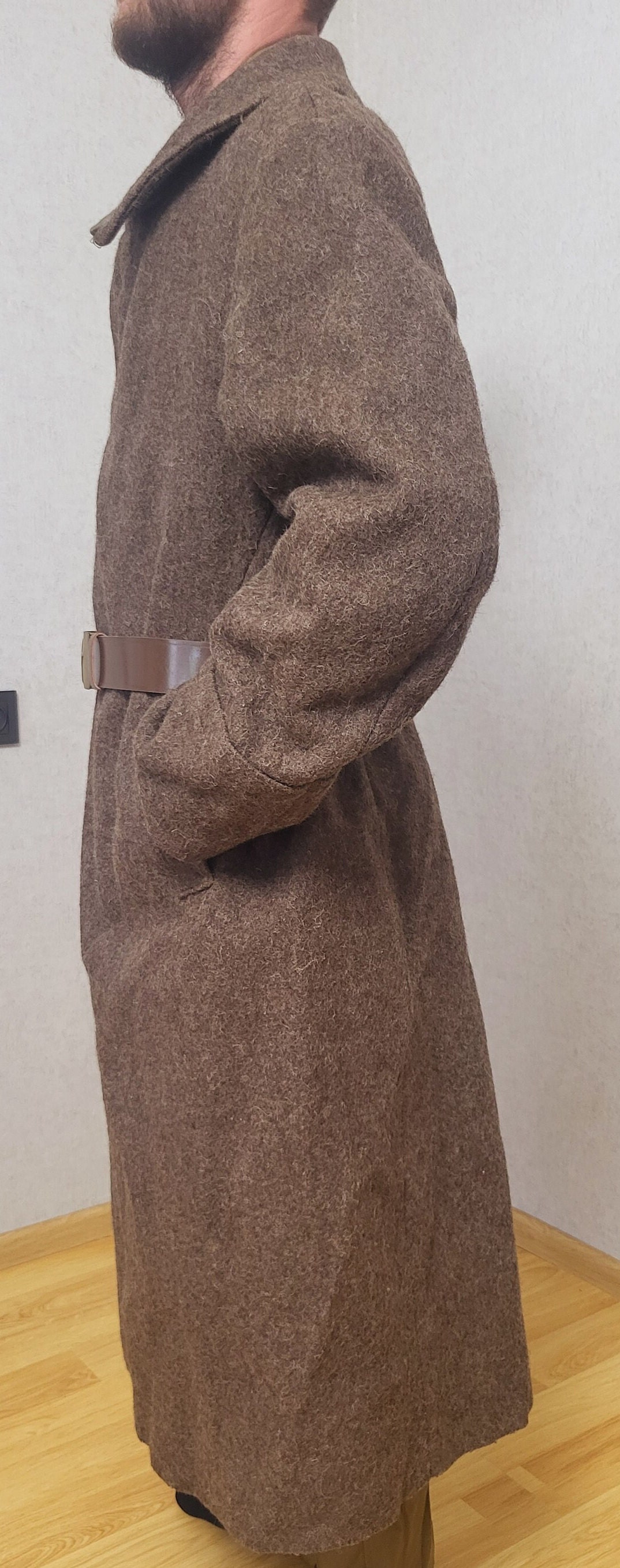 WW2 Military Soldier's Woolen Coat USSR Army - Etsy