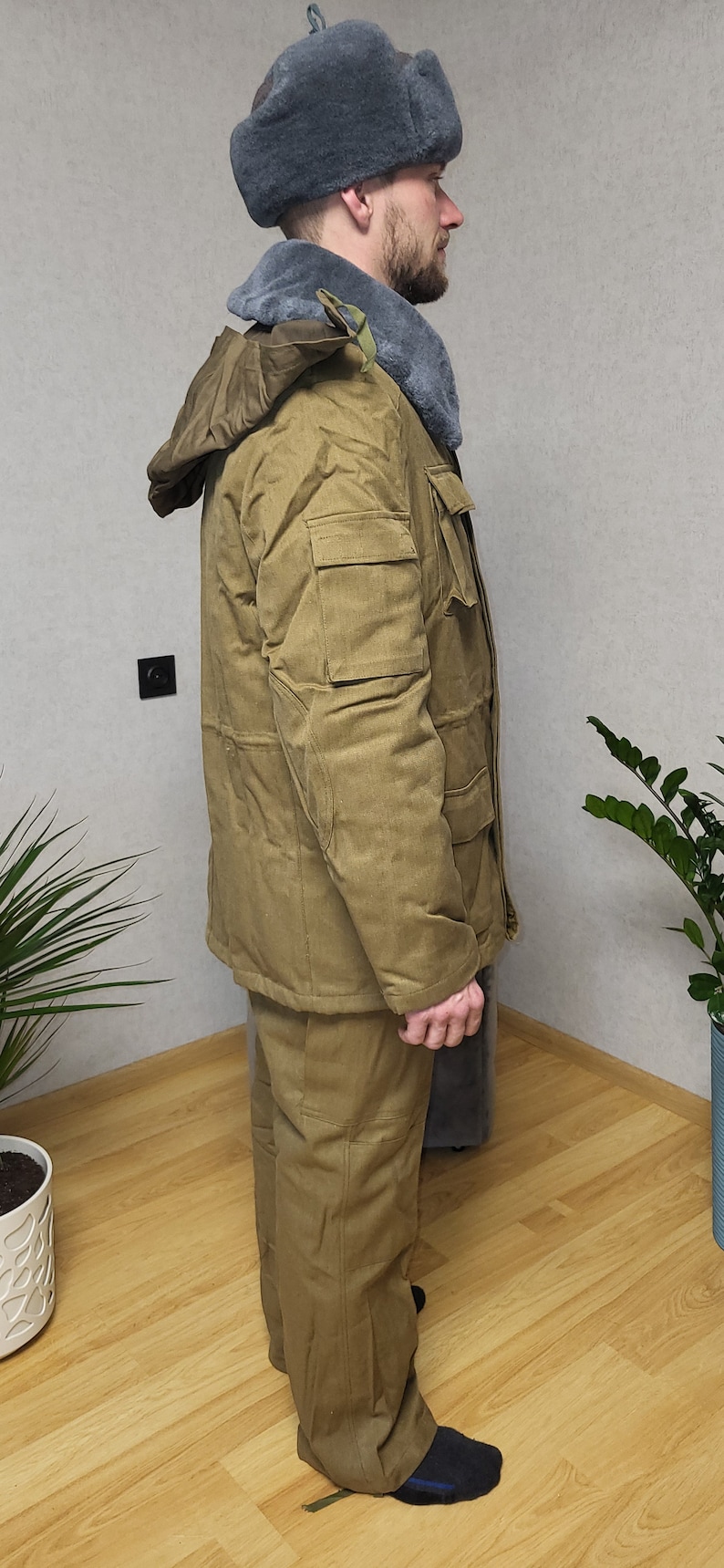 Winter Military Uniform AFGHANKA Hat With Ear Flaps Army USSR - Etsy