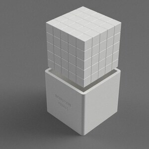 5x5x5 - 3D Printable Puzzle (puzzle #5) (level - Extremely Troublesome ...
