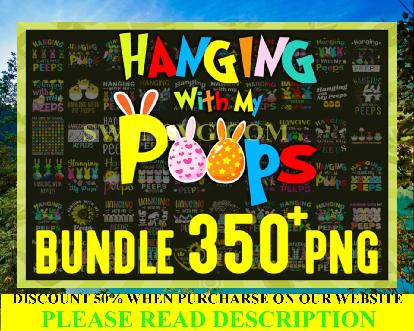 350 Naughty Peeps Png, Hangin With My Peeps Easter Leopard Serape Png ...